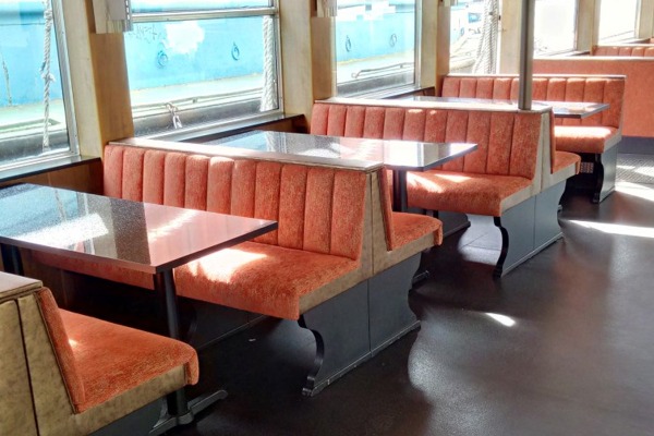 River Ferry Fixed Bench Seating - Specialist Upholstery Services